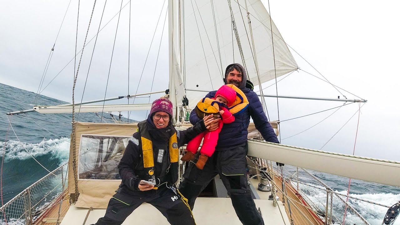 Riding the back of a Hurricane + Our Downwind Pole Setup -Sailing ...